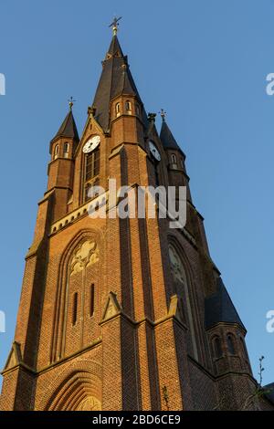 the church of Weseke Stock Photo - Alamy