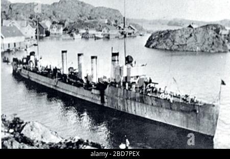 HNoMS Draug (destroyer Stock Photo - Alamy