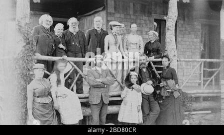 Alexander graham bell family Stock Photo - Alamy