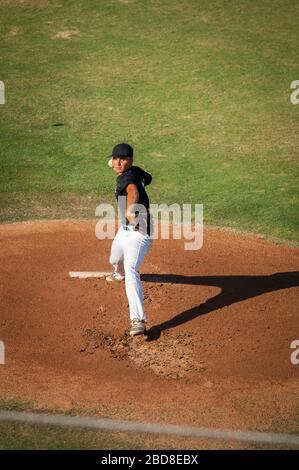 Teen baseball pitcher Stock Photo - Alamy