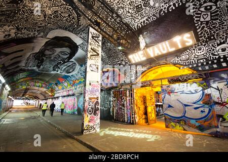 The Vaults, Leake street, Waterloo, London Stock Photo - Alamy