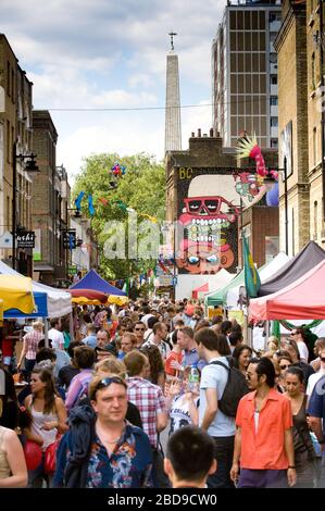 Whitecross Street Market, Islington, London Stock Photo - Alamy