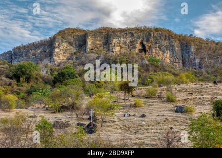 big cave in Antsiranana mountain, Diego Suarez bay, Madagascar ...
