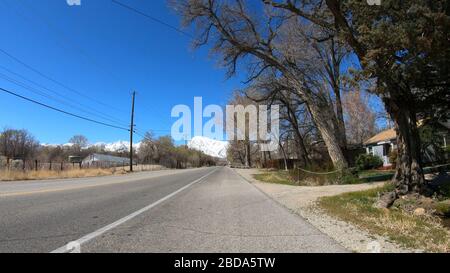 Drive through Inyo County and Yosemite in California Stock Photo - Alamy