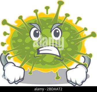 cartoon angry lungs Stock Vector Image & Art - Alamy