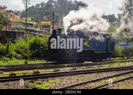 The 'X' Class steam rack locomotives, manufactured by the Swiss ...