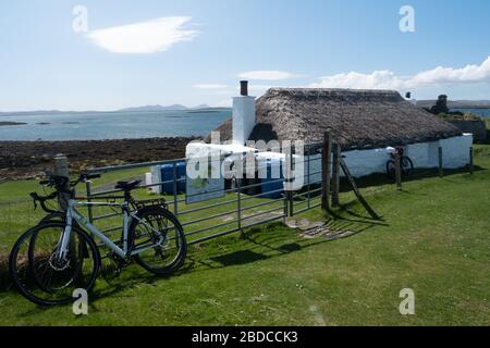 Gatliff Hebridean Trust Hostel on the island of Berneray. The Outer ...