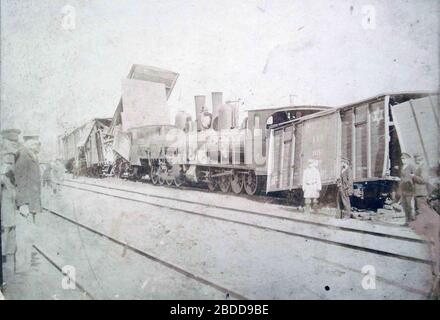 Borki train disaster 5 Stock Photo - Alamy