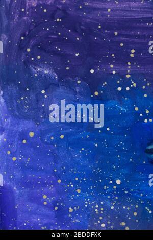 Abstract violet deep purple watercolor stain for background. Expressive ...