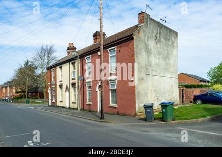 Terraced houses, Blackheath, West Midlands UK Stock Photo - Alamy