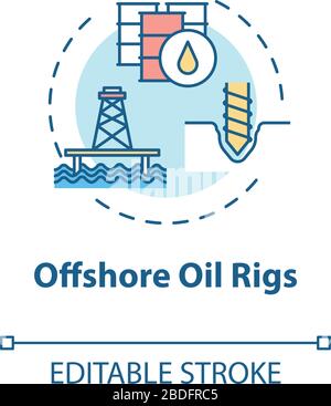 Deep Borehole Icon. Drill Well Drilling Underground Bore Hole ...