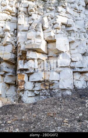 Detail of a limestone rocks with visible effects of karst Stock Photo ...