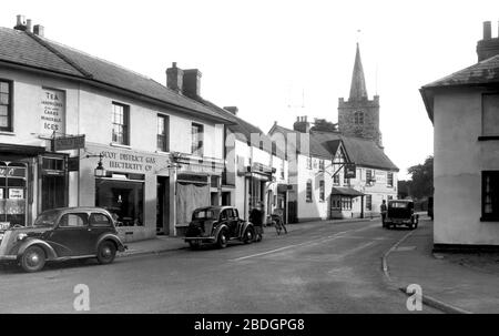 The High Street, Chobham, Surrey, England, United Kingdom Stock Photo ...