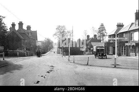 High Street, Crowthorne, Berkshire, England, United Kingdom Stock Photo ...
