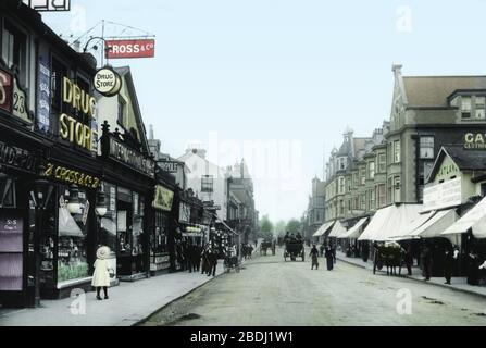 Redhill High Street, Redhill, Surrey, England, United Kingdom Stock ...
