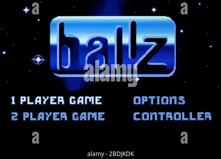 Ballz - Sega Genesis Mega Drive - Editorial use only Stock Photo - Alamy