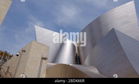 Interior of the Walt Disney Concert Hall The hall designed by Frank ...