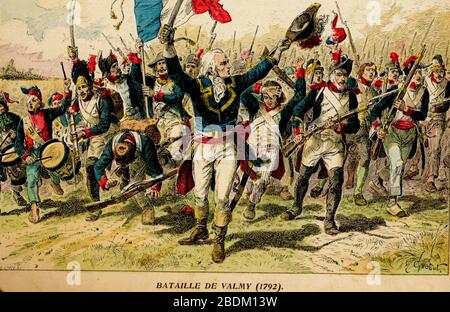 bataille de Valmy Stock Photo - Alamy