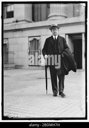 Charles S. Hamlin, Assistant Secretary of the Treasury from 1913 ...