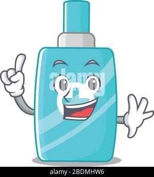 Smiling ointment cream cartoon design style has a board Stock Vector ...