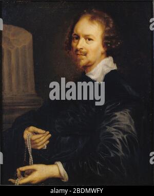 Hanneman, Adriaen - Portrait of a Man Stock Photo - Alamy
