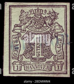 Hannover 1851 4 Wappen Stock Photo - Alamy