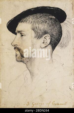 Simon George, by Hans Holbein the Younger Stock Photo - Alamy