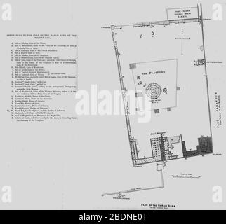 The 1890 plan of Haram al-Sharif provides a detailed architectural map ...