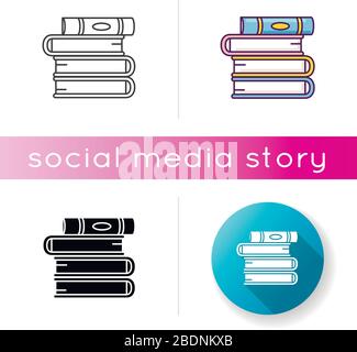 Assignment icon Black line art vector in black and white outline set ...