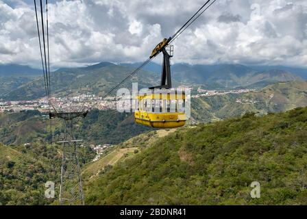 Teleferico, worlds longst and highest cable car, Merida, Venezuela ...
