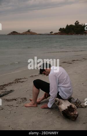 Actor Tahar Rahim ('Un prophete') arriving to the fifth ceremony of ...