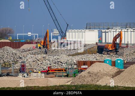 Zurich - 06-04-2020, Afsluitdijk, Dutch waterworks, Zuiderzeewerken ...