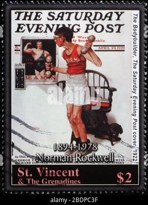 . The Saturday evening post Stock Photo - Alamy