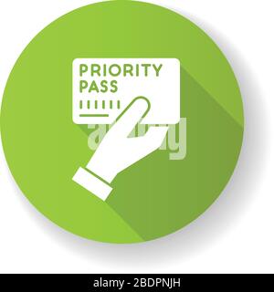 Priority icon vector, filled flat sign, solid pictogram isolated on ...
