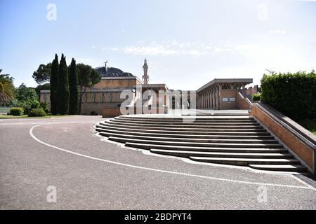 Rome, Italy - June 2019, Islamic Cultural Center And Grand Mosque of ...