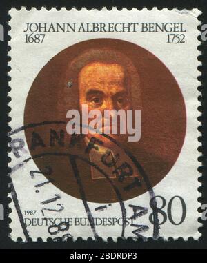 Johann Albrecht Bengel Stock Photo - Alamy
