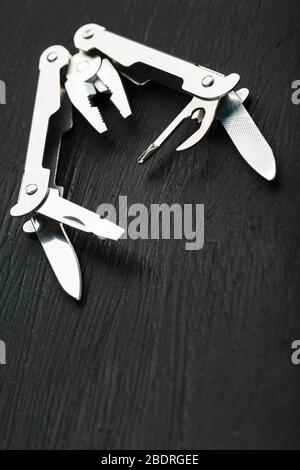 Vintage scissors in small pocket in tailor mat Stock Photo - Alamy