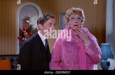 London.UK. Charles Hawtrey (in drag) in a scene in ©Rank Organisation ...