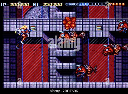 Battle Mania Daiginjou - Sega Genesis Mega Drive - Editorial use only ...