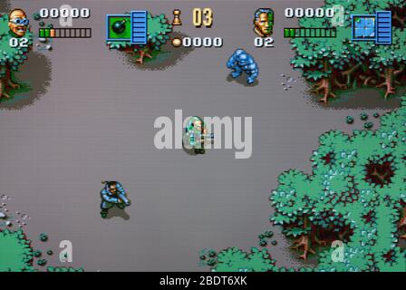 The Chaos Engine 2 - Sega Genesis Mega Drive - Editorial use only Stock ...
