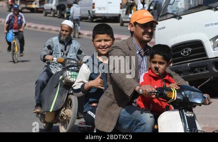 Aghmat, Morocco. 2nd Mar, 2020. Village scenes in Aghmat, Morocco, once ...