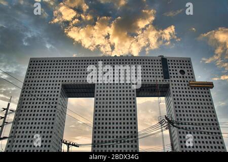 Modern Architecture - The Elephant Chang Building in Chatuchak in ...