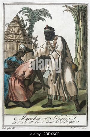 West Africa, Senegal Marabout, 1797 Stock Photo - Alamy