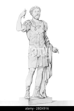 Marcus Aurelius, Roman Emperor Stock Photo - Alamy