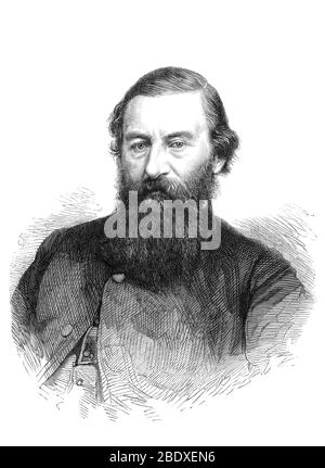 Samuel Baker, English Explorer and Author Stock Photo - Alamy