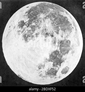 Lewis Rutherfurd, Moon, 1873 Stock Photo - Alamy