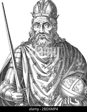 Charlemagne, First Holy Roman Emperor Stock Photo - Alamy