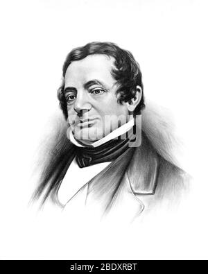 Washington Irving, American Author Stock Photo - Alamy
