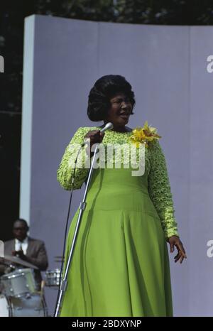 Mahalia Jackson - American gospel singer Stock Photo - Alamy