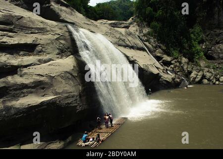 June 8, 2019-Pangasinan Philippines : The Tangadan Falls located at La ...